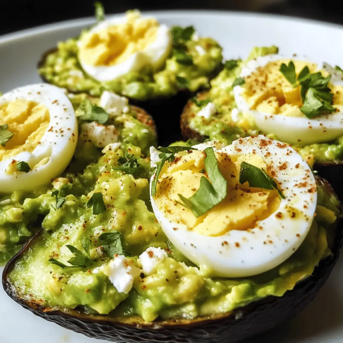 Easy Avocado Egg Salad Cups – Delicious Creamy Appetizer