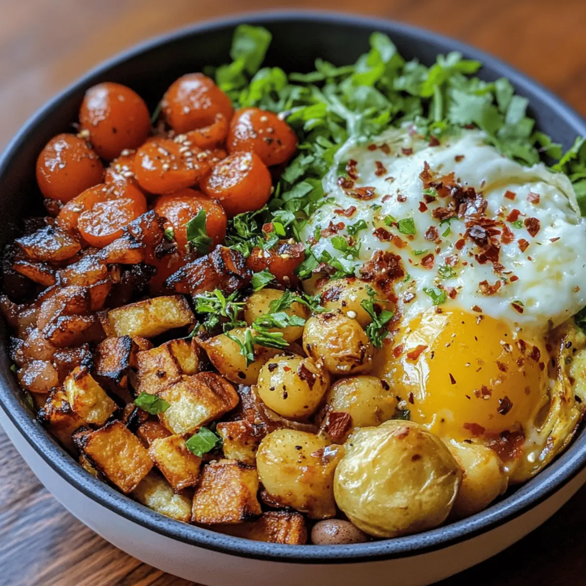 Ultimate Hearty Savory Breakfast Bowl for a Delicious Boost