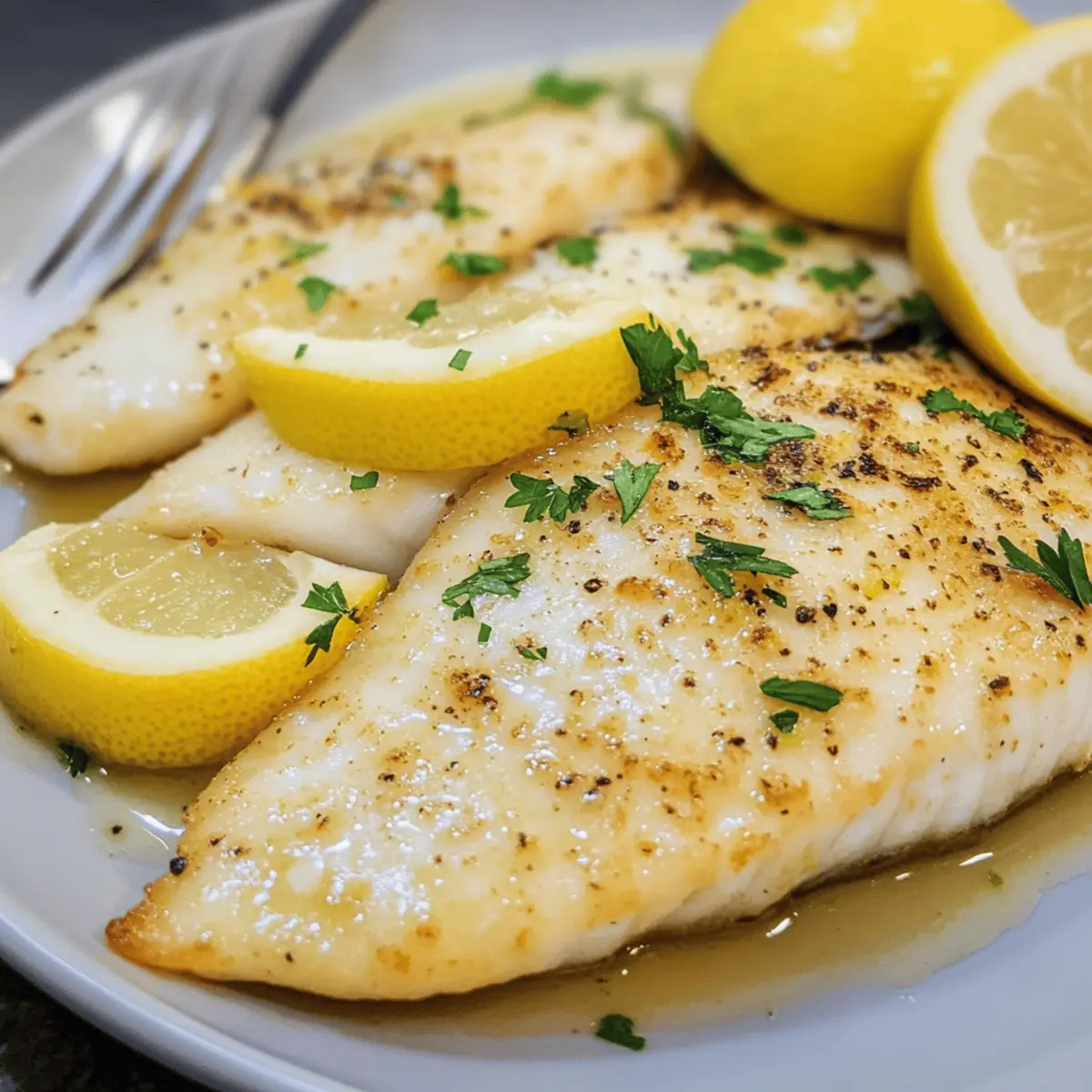 Easy Lemon Garlic Tilapia Fillet – Delicious, Juicy Dinner