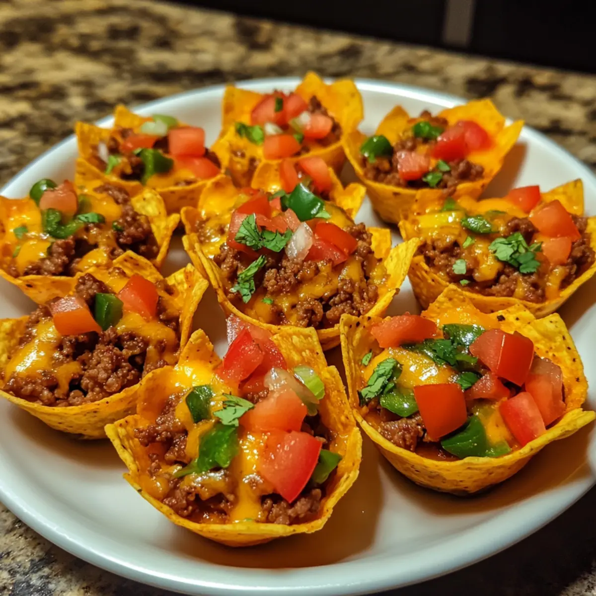 Irresistible Cheesy Beef Nacho Cups: Easy Delicious Crispy Treat
