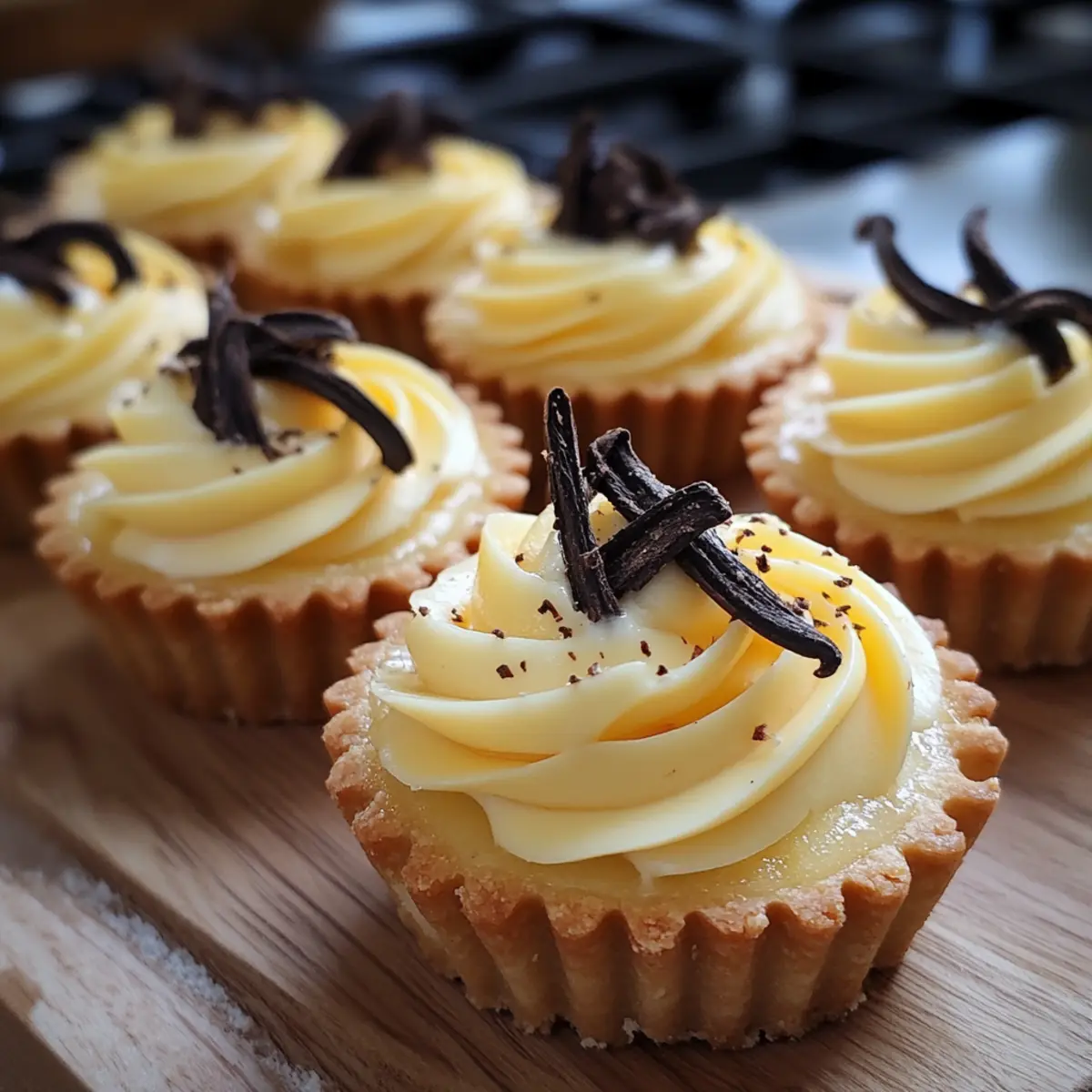 Irresistible Creamy Vanilla Bean Mini Tarts You Can Bake Today