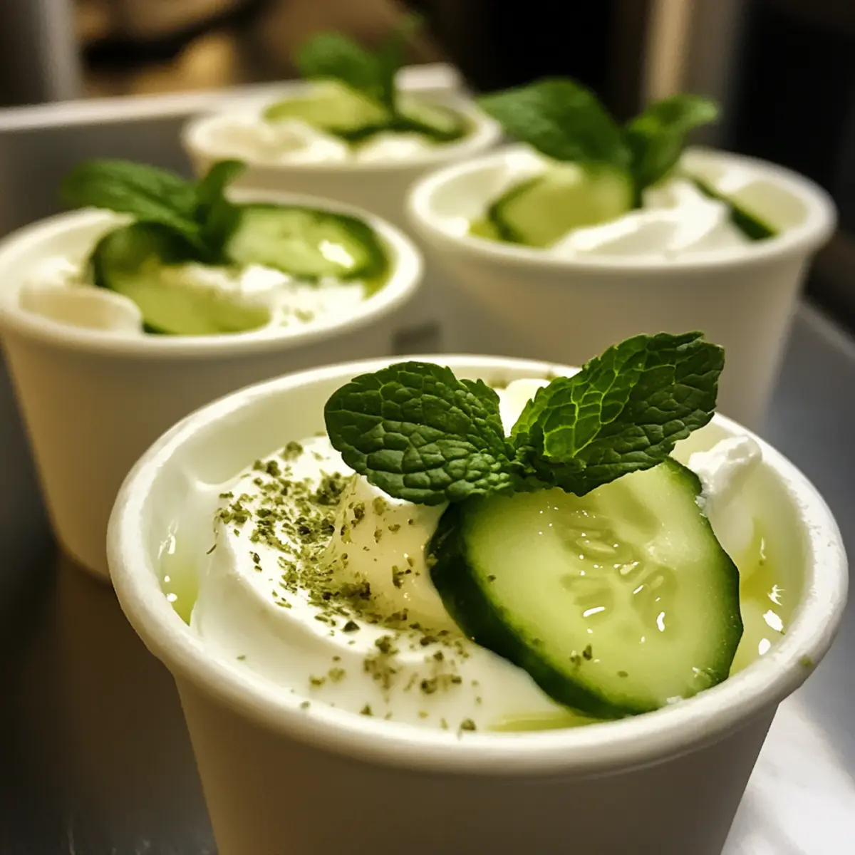Ultimate Delicious Cucumber Mint Yogurt Cups: Creamy Cool Snack